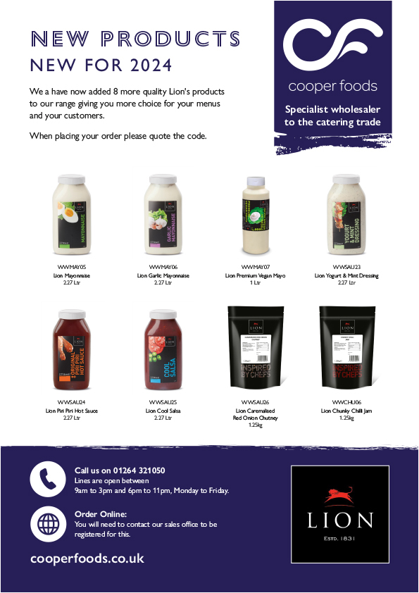 New Products | Cooper Foods