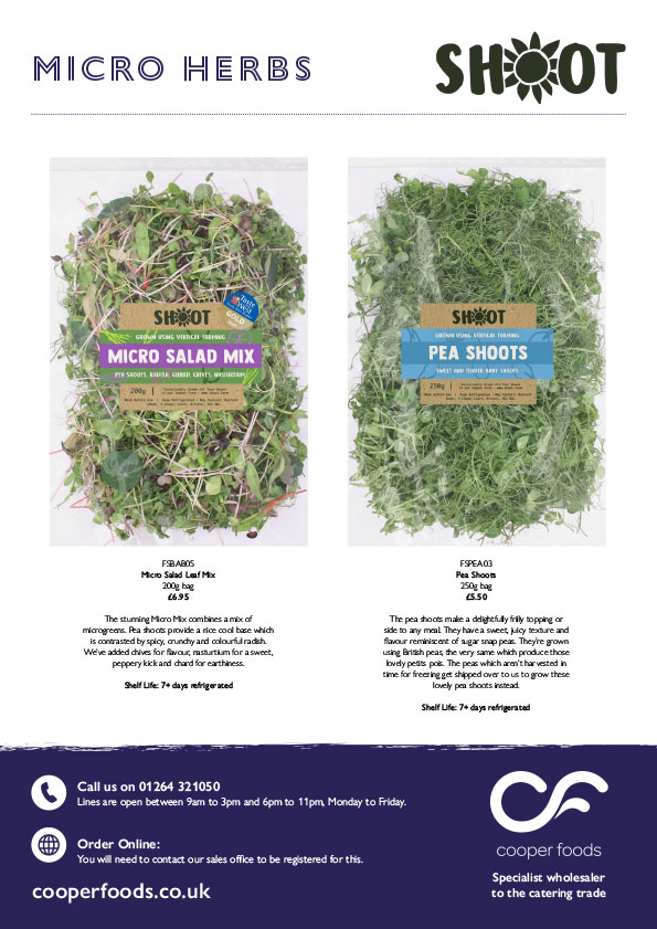 New Wholesale Products - Cooper Foods